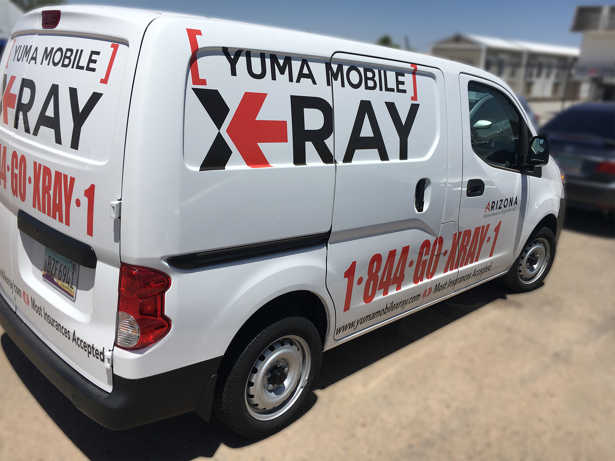 van side view – YUMA MOBILE X-RAY SERVICE